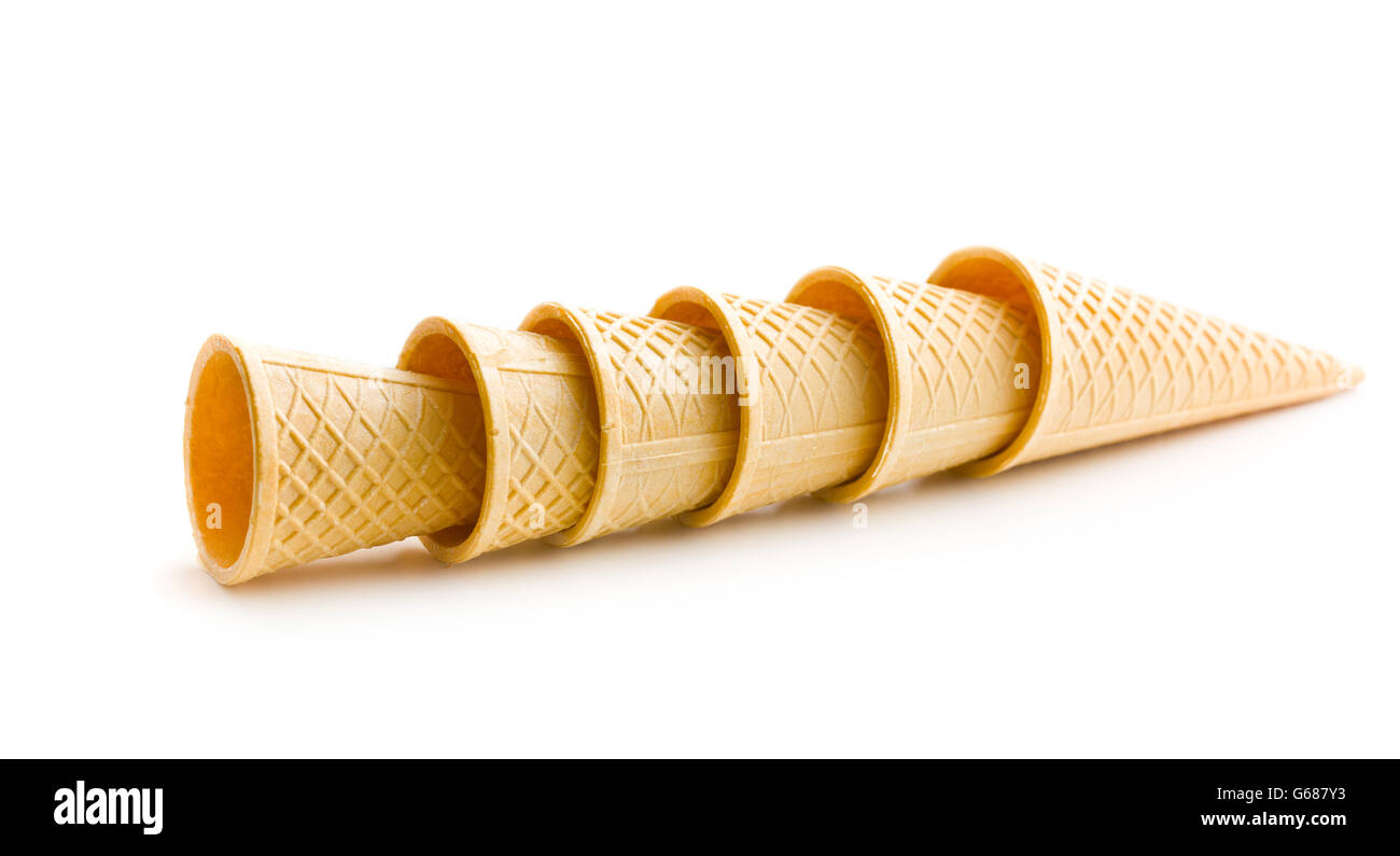 Wafer ice cream cones hi-res stock photography and images - Alamy
