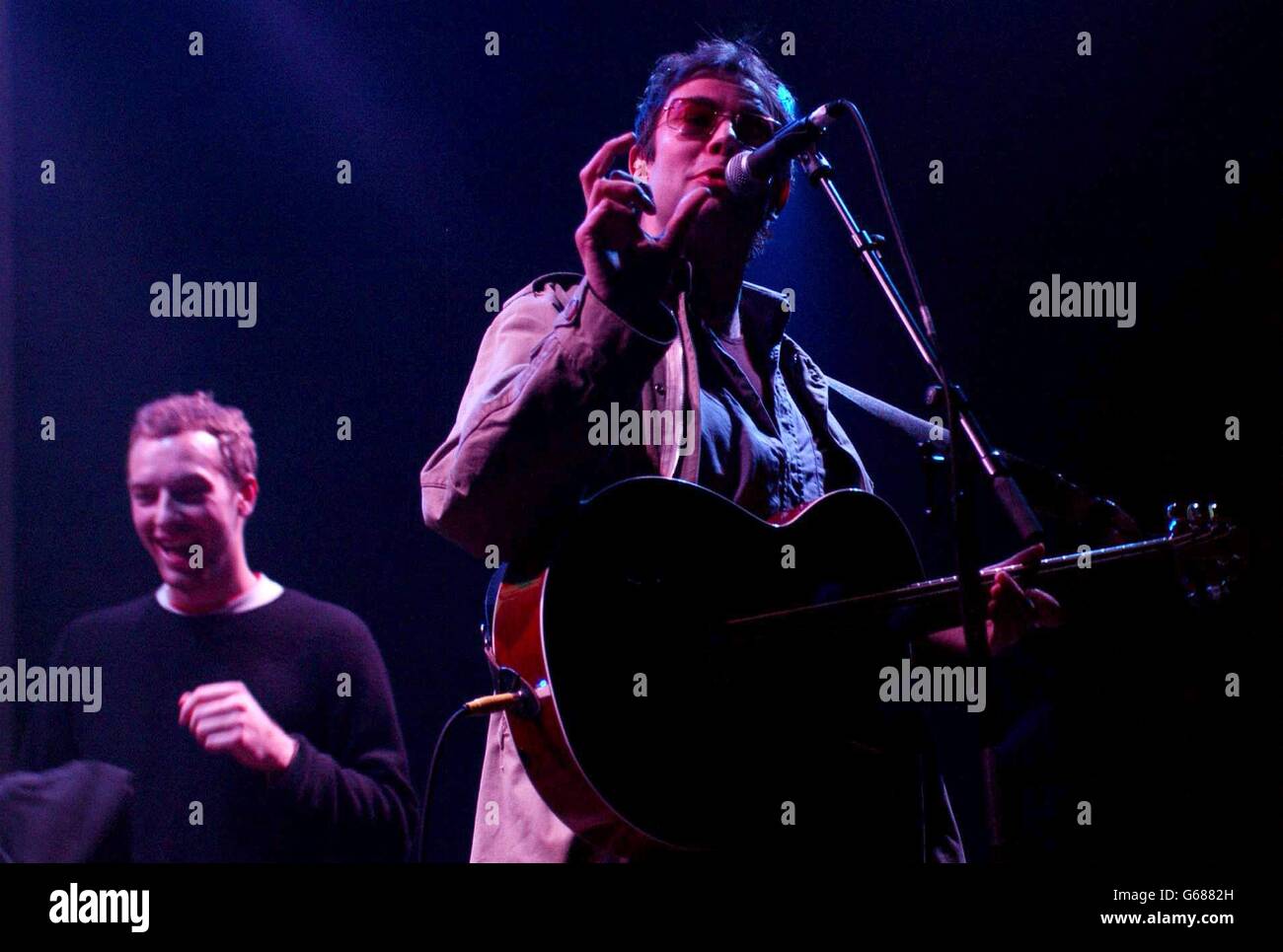 McCulloch One Big No anti-war concert Stock Photo - Alamy