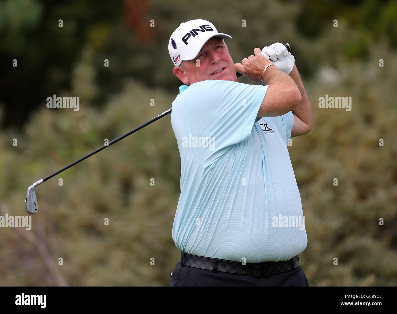 USA's Mark Calcavecchia during day one of the 2013 Open Championship at ...