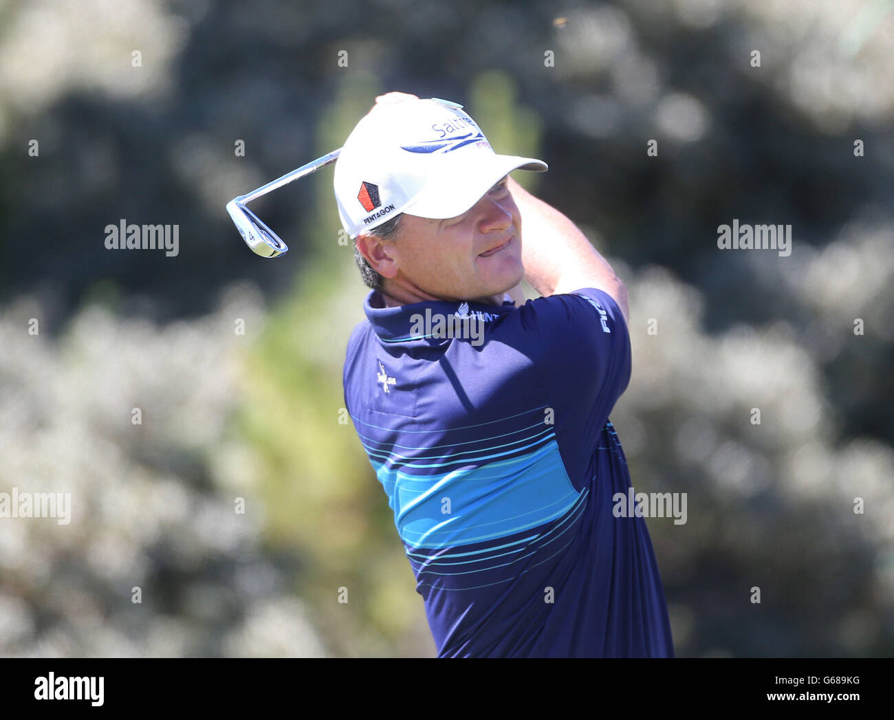 Scotland's Paul Lawrie during day one of the 2013 Open Championship at ...