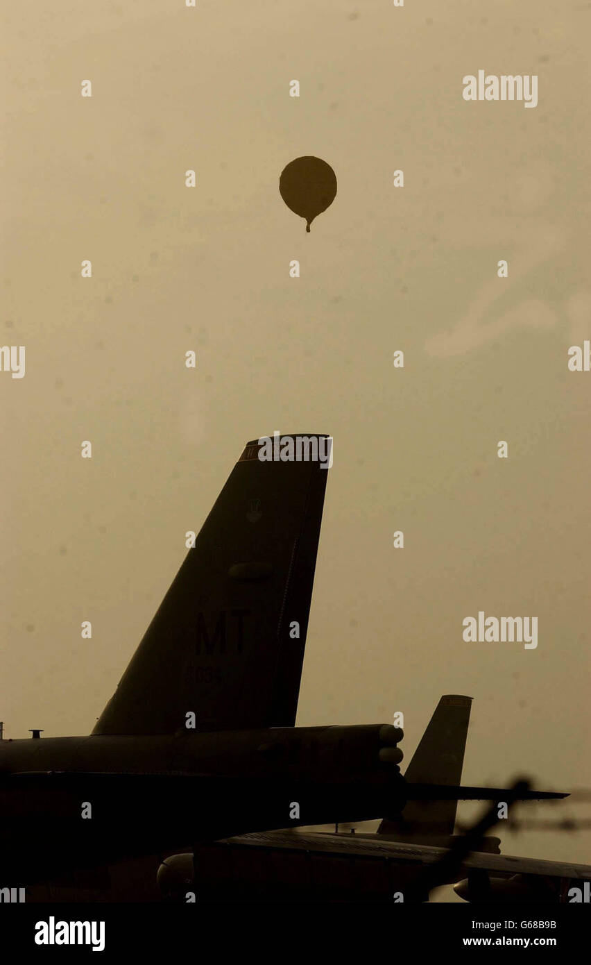 Fairford - Greenpeace Balloon Stock Photo - Alamy