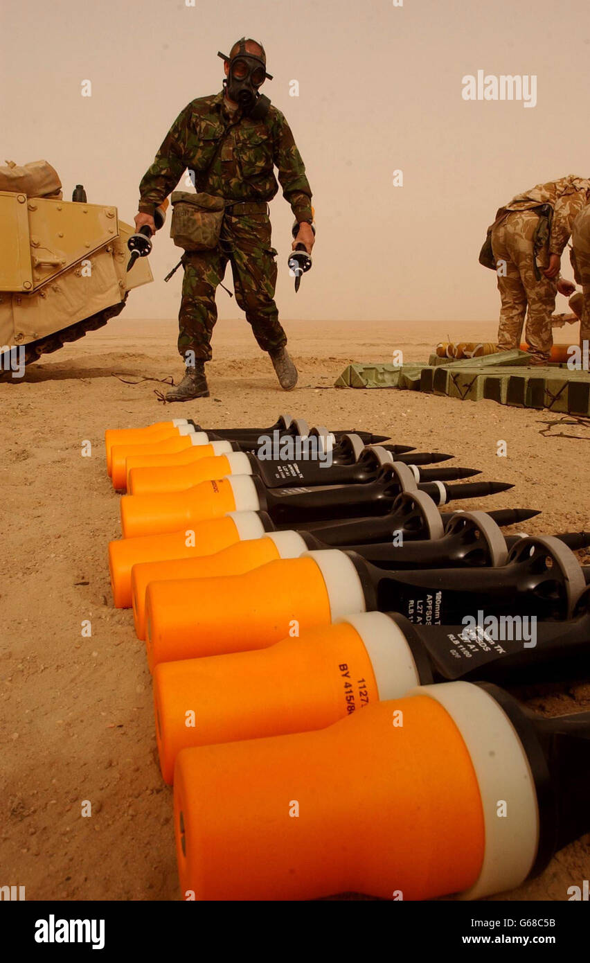 British Forces in Kuwait Stock Photo - Alamy