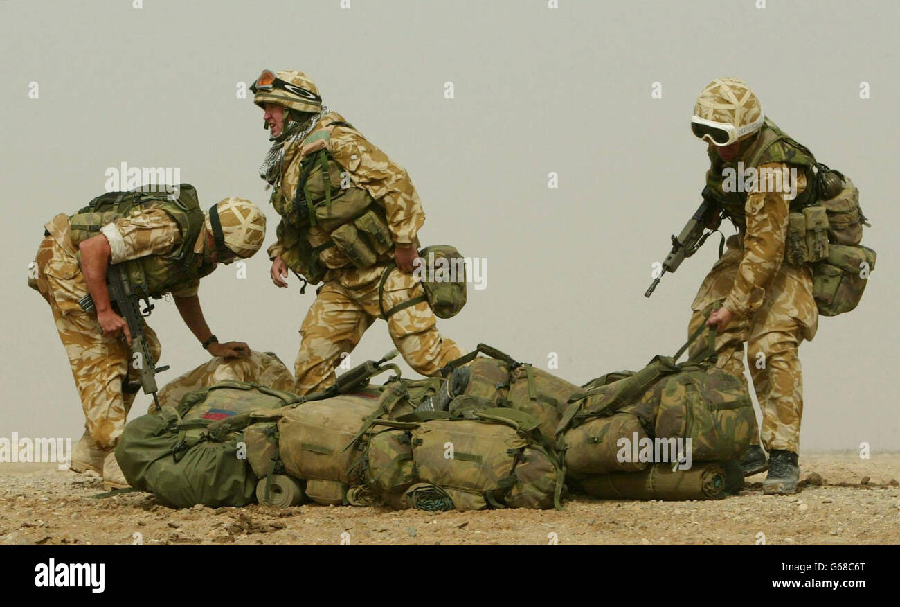 British Forces in Iraq Stock Photo - Alamy