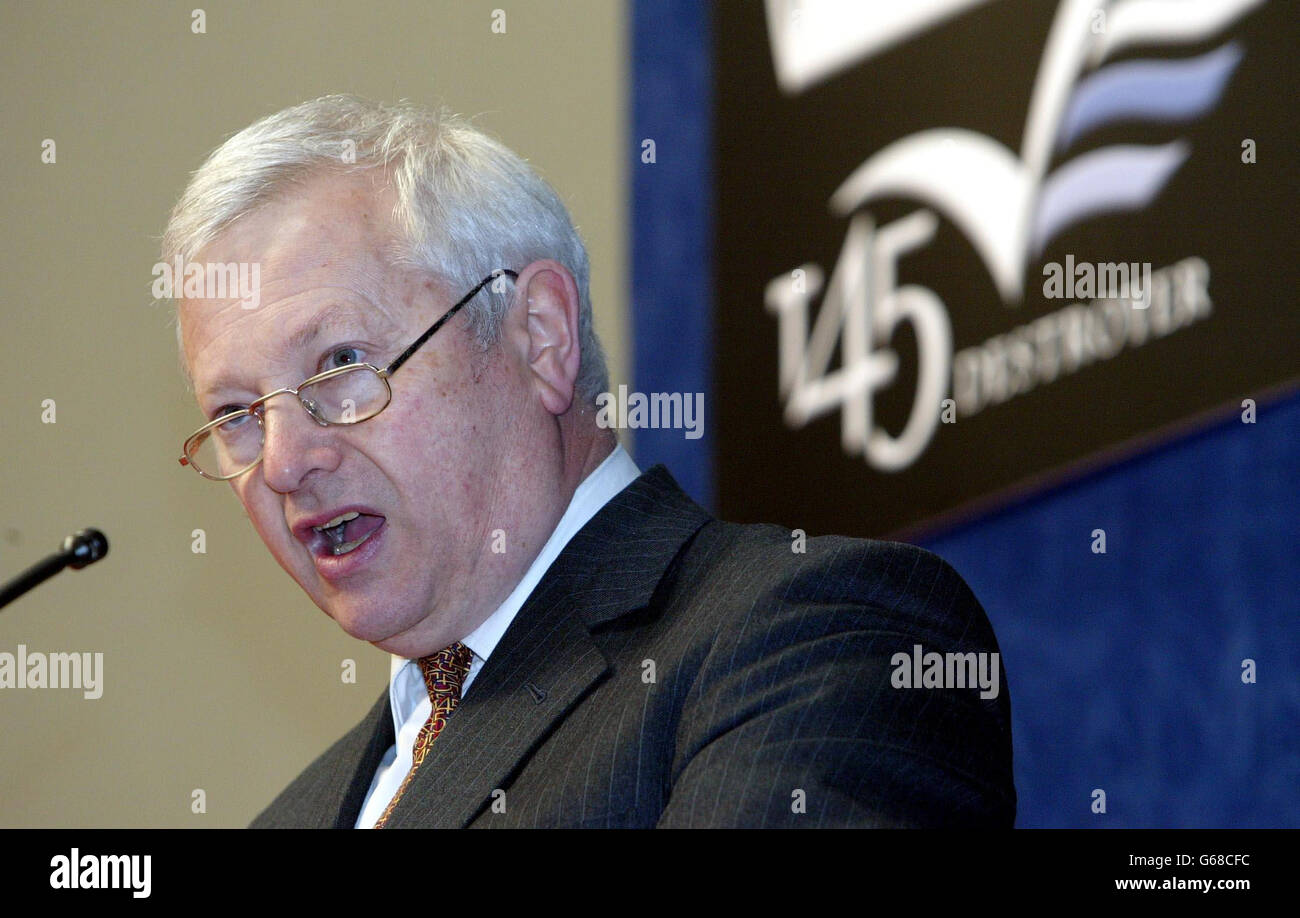 Lord Bach, Minister for Defence Procurement, launching production of ...