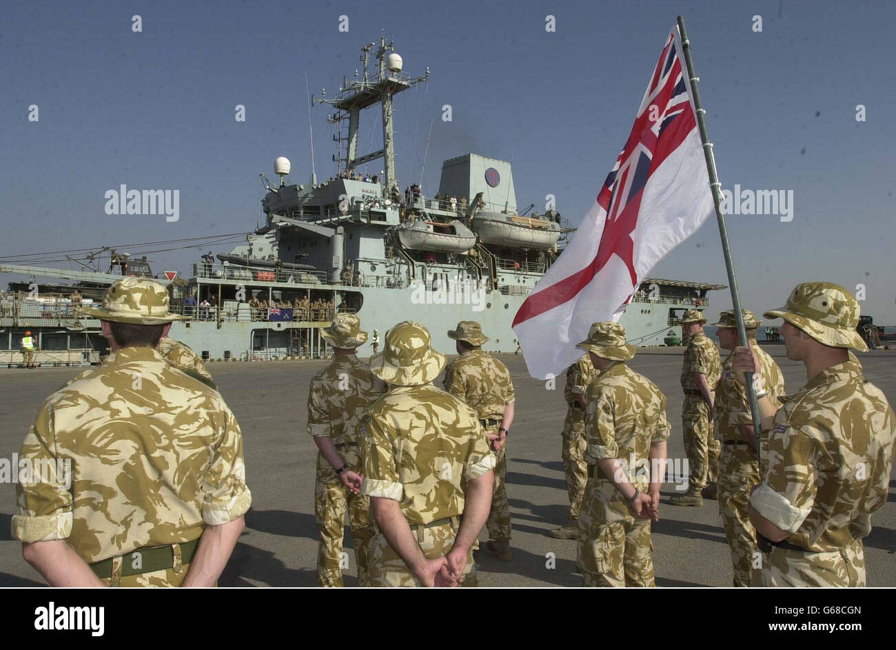 British Forces in Kuwait Stock Photo - Alamy