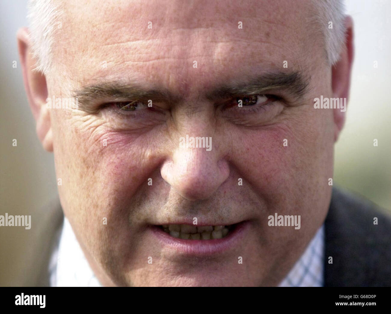 Junior Defence minister Lewis Moonie at RAF Leuchers to meet with ...