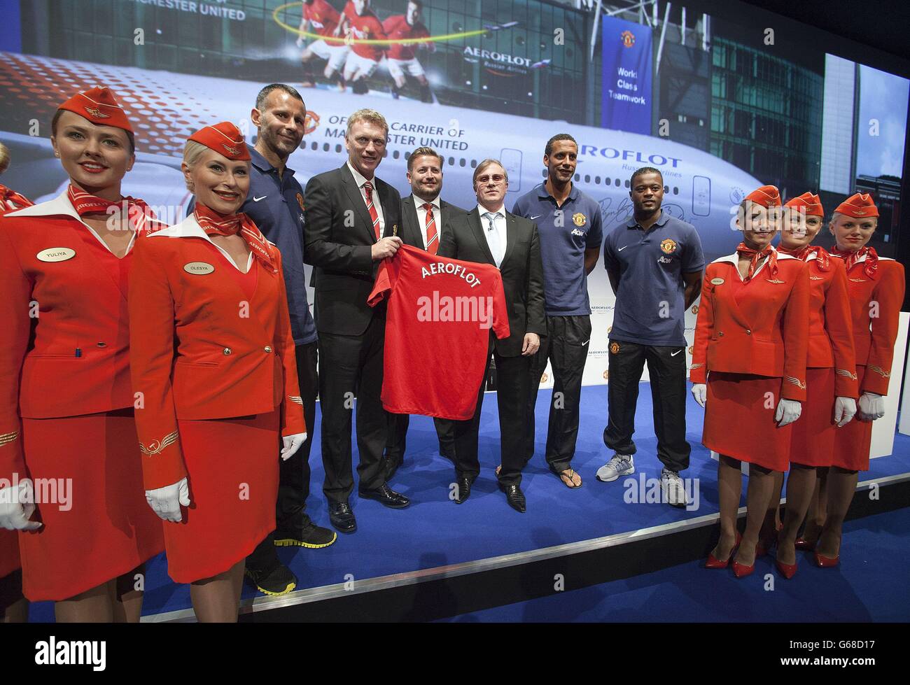 Soccer - Manchester United Global Commercial Partner Announcement - Old ...