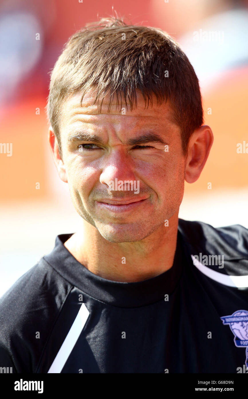 Birmingham city head of sports science dr tom little hi-res stock ...