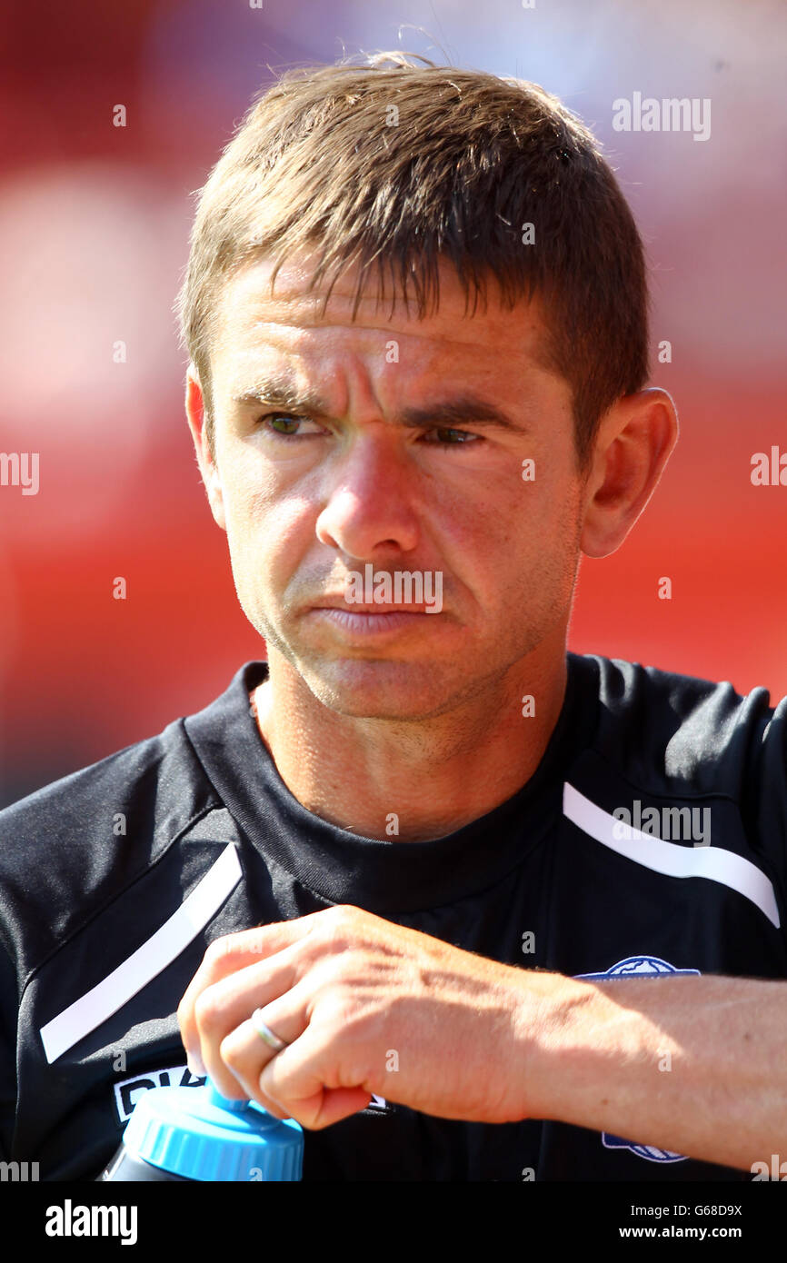 Birmingham city head of sports science dr tom little hi-res stock ...