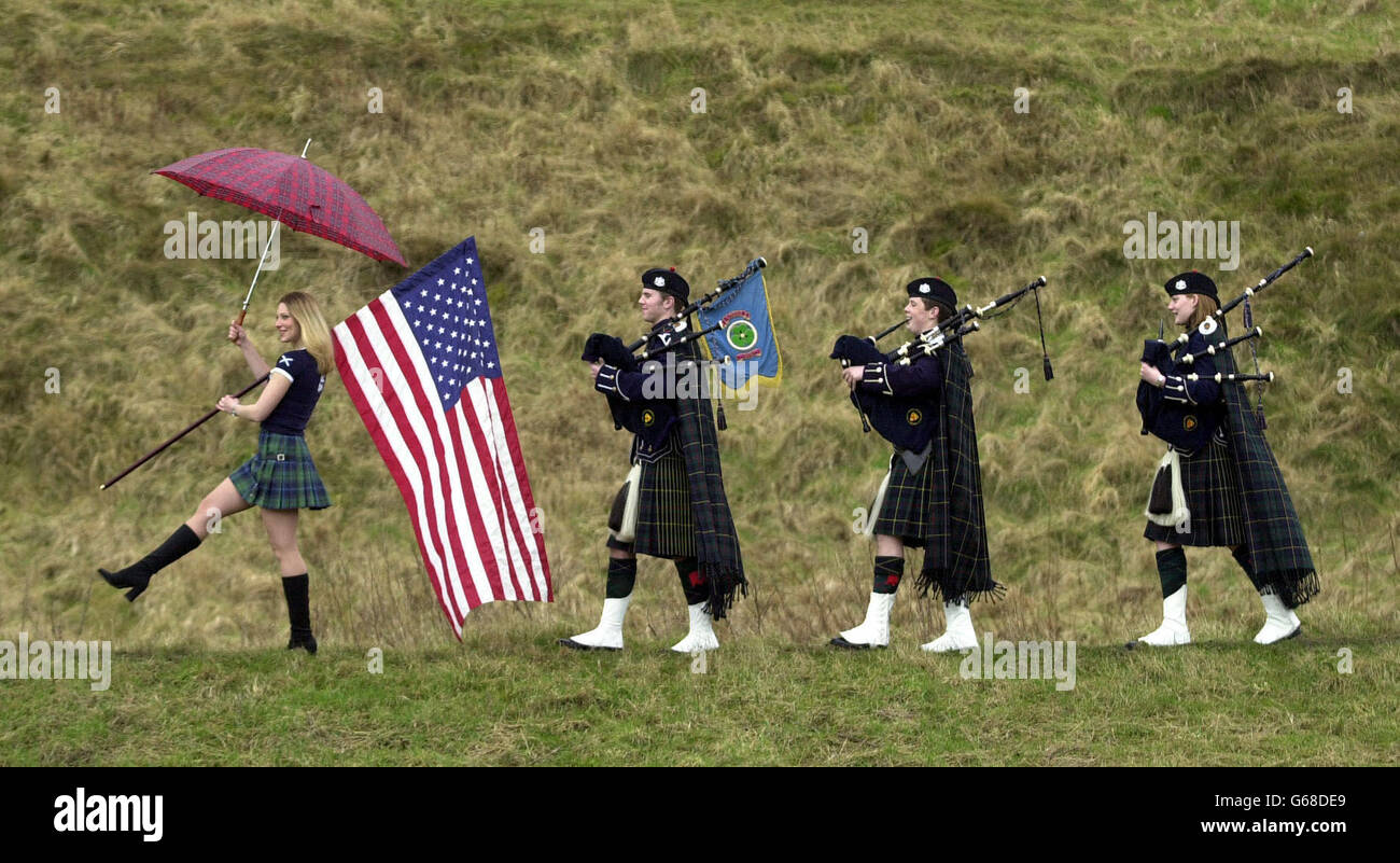 National Tartan Day Announced Stock Photo - Alamy