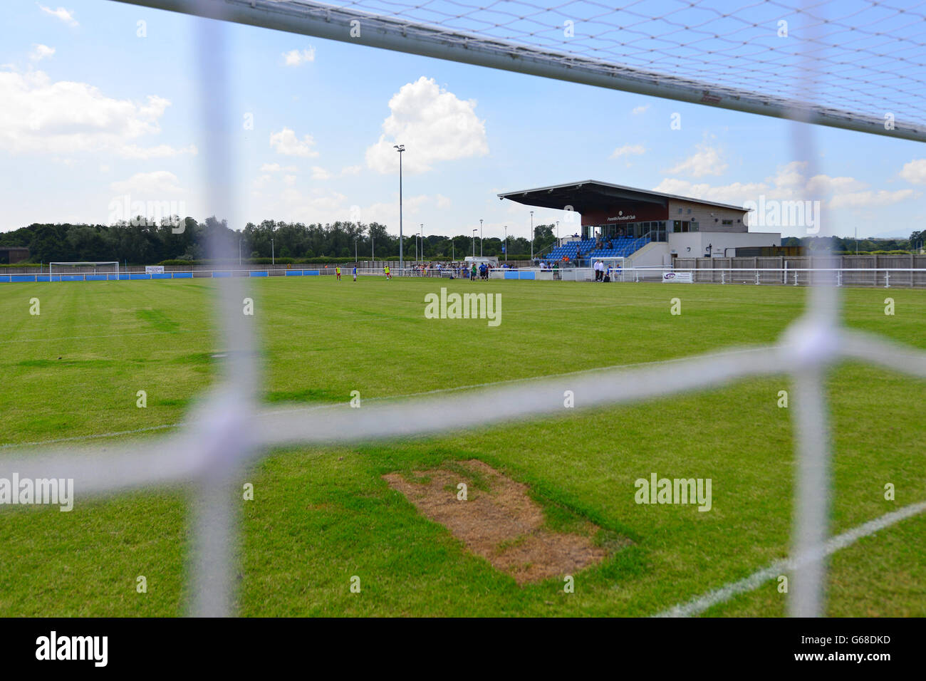 Soccer - Friendly - Penrith AFC v Blackpool - Frenchfield Park. A ...
