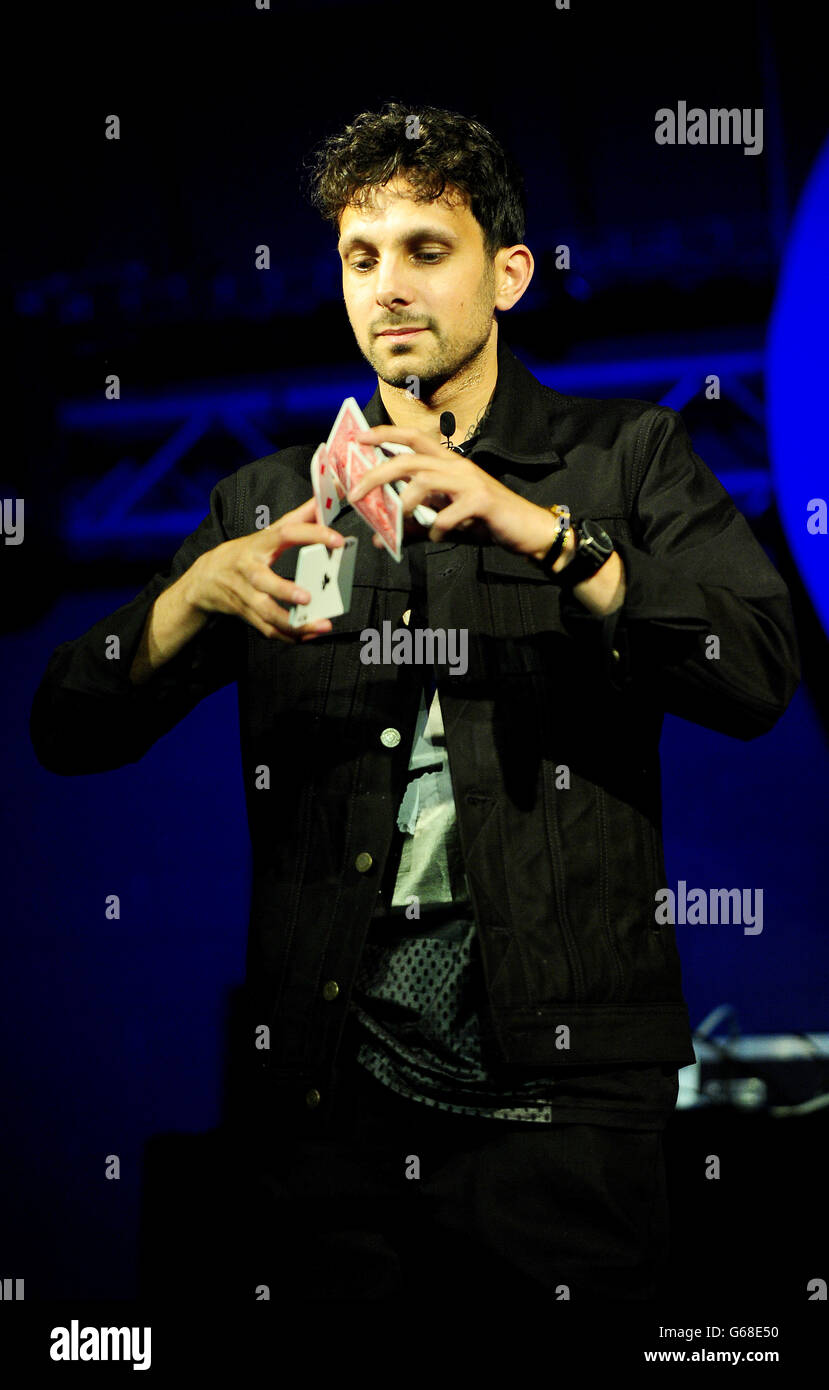 Dynamo performs launch party dynamo hi-res stock photography and images ...