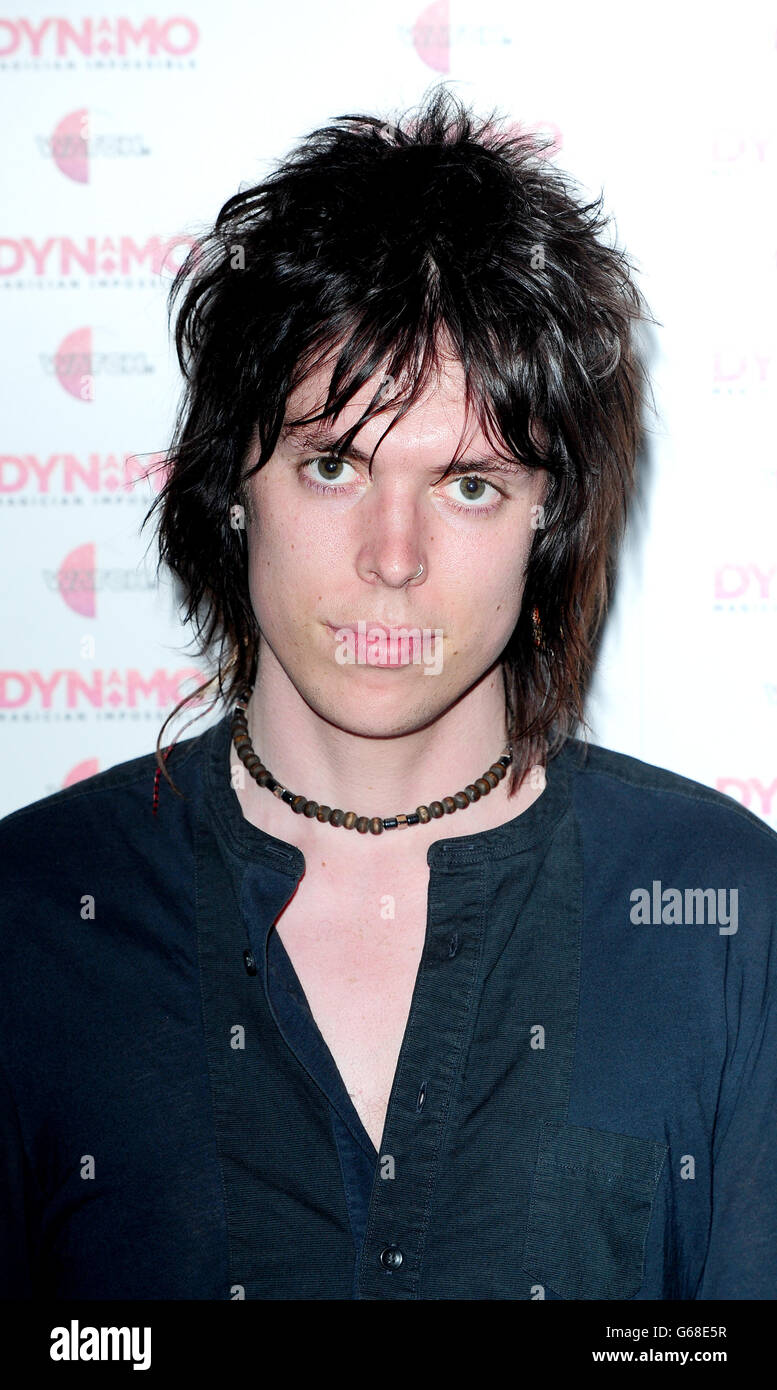 Luke spiller arrives at the launch party of dynamo hi-res stock ...
