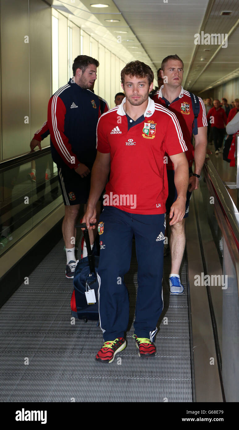 Rugby Union - British and Irish Lions return - London Heathrow Airport ...