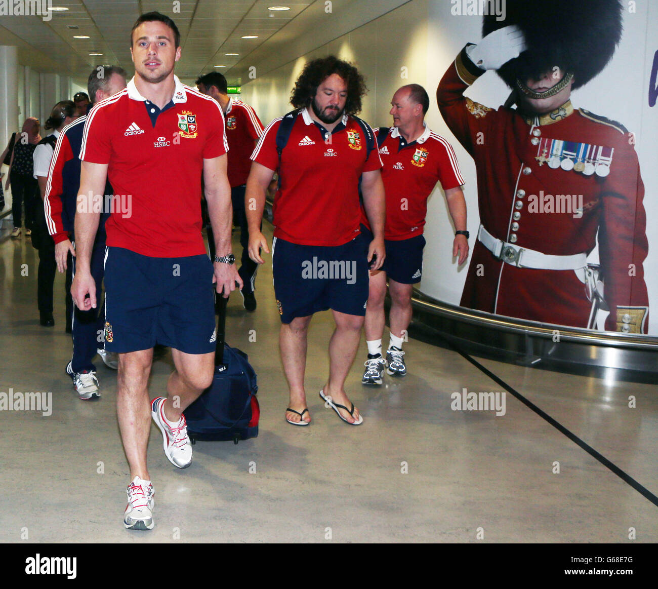 Rugby Union - British and Irish Lions return - London Heathrow Airport ...