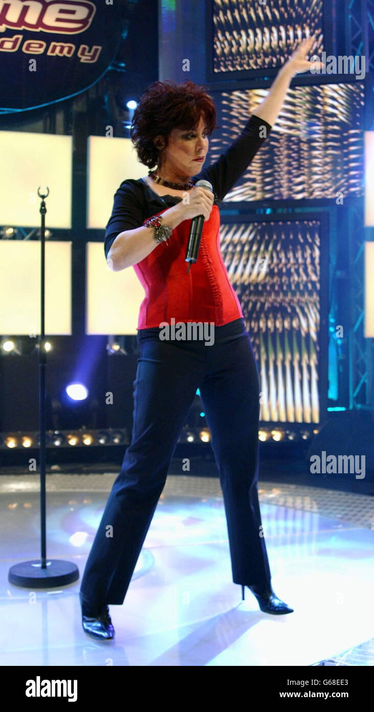 Comedienne and TV presenter Ruby Wax performs during dress rehearsals ...