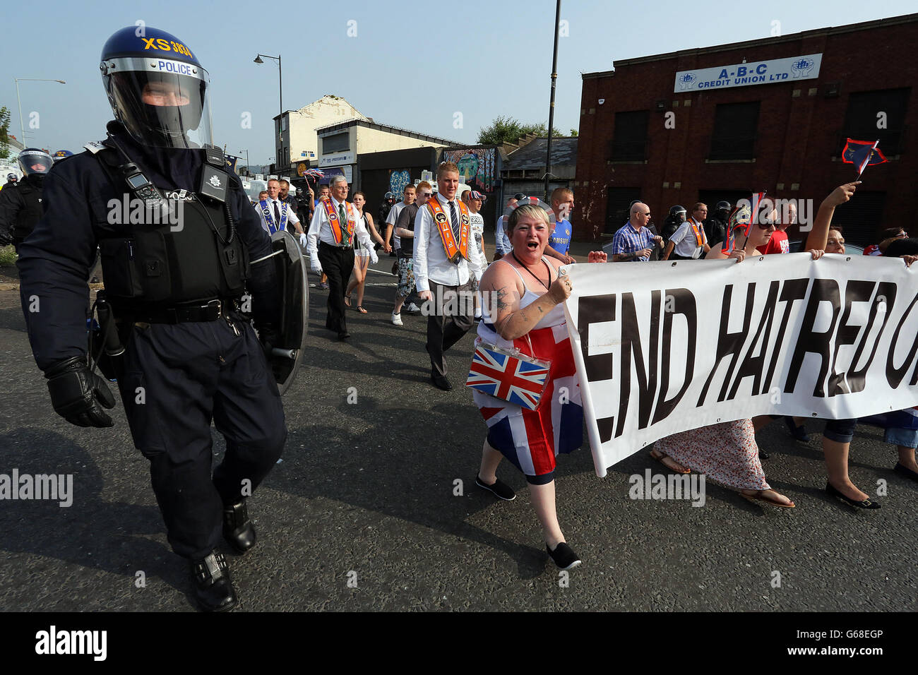 Psni Riot High Resolution Stock Photography and Images - Alamy