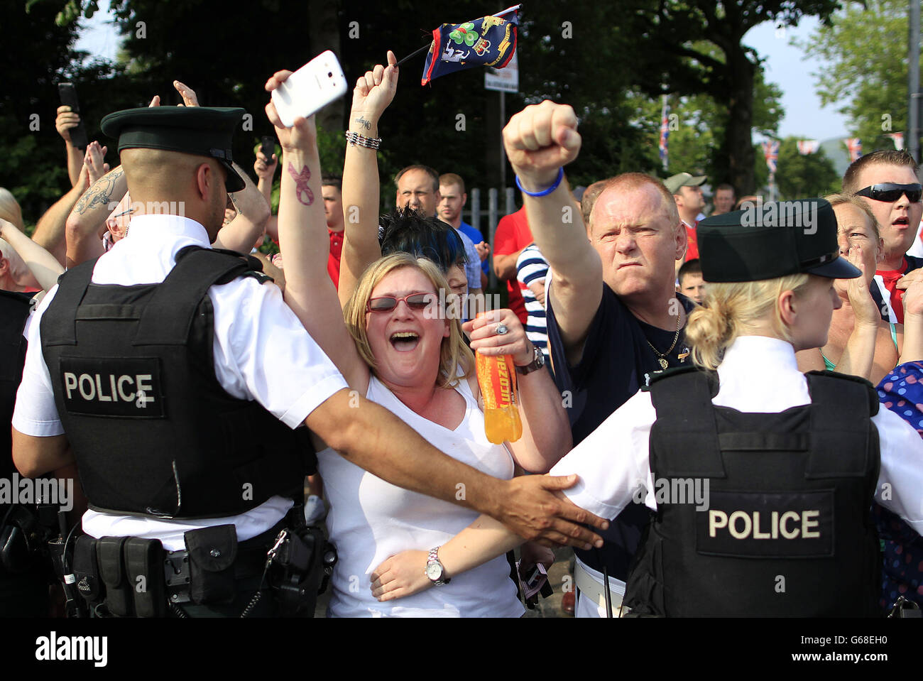 Twelfth of July commemorations Stock Photo - Alamy