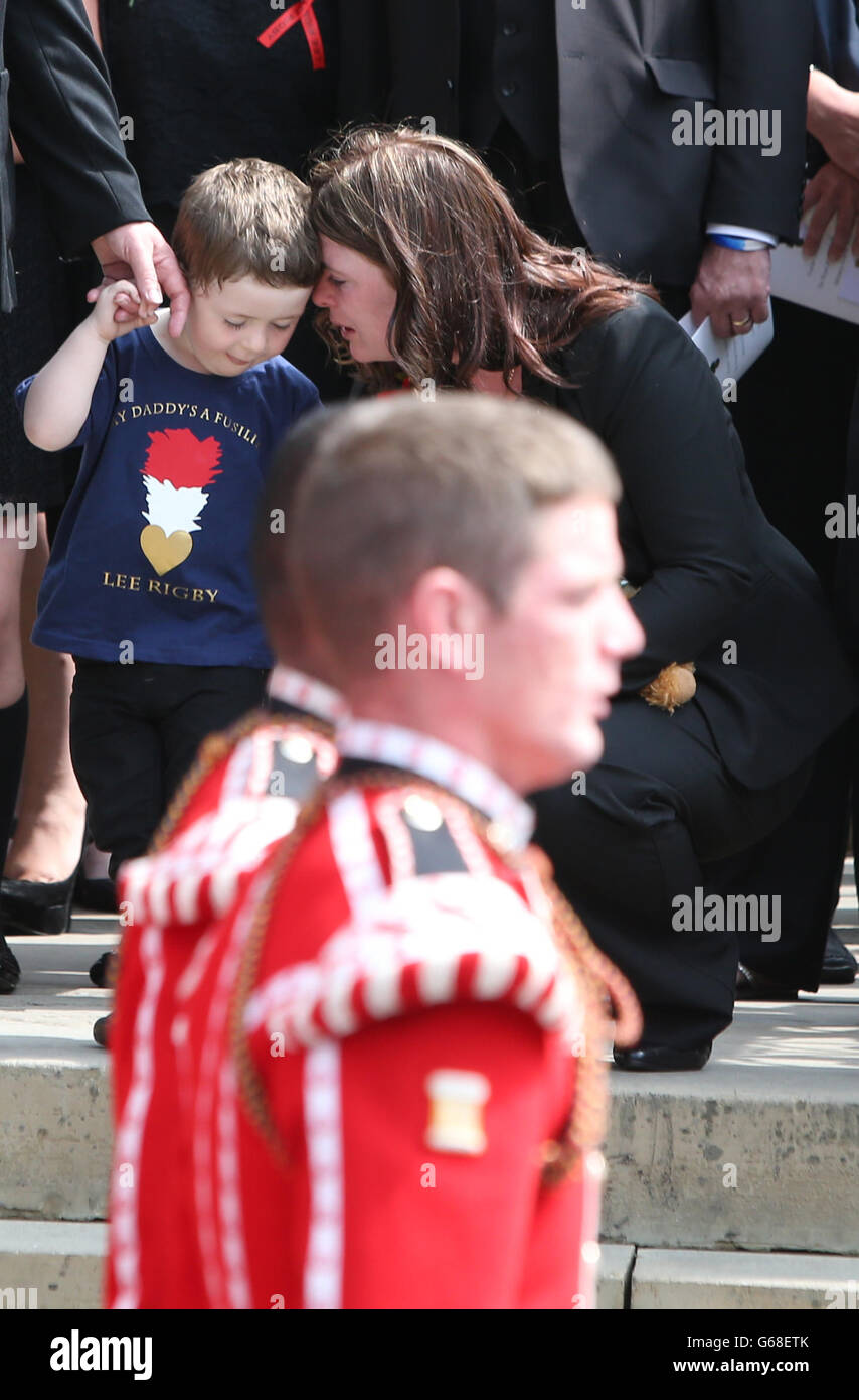 Wife murdered fusilier lee rigby hi-res stock photography and images ...