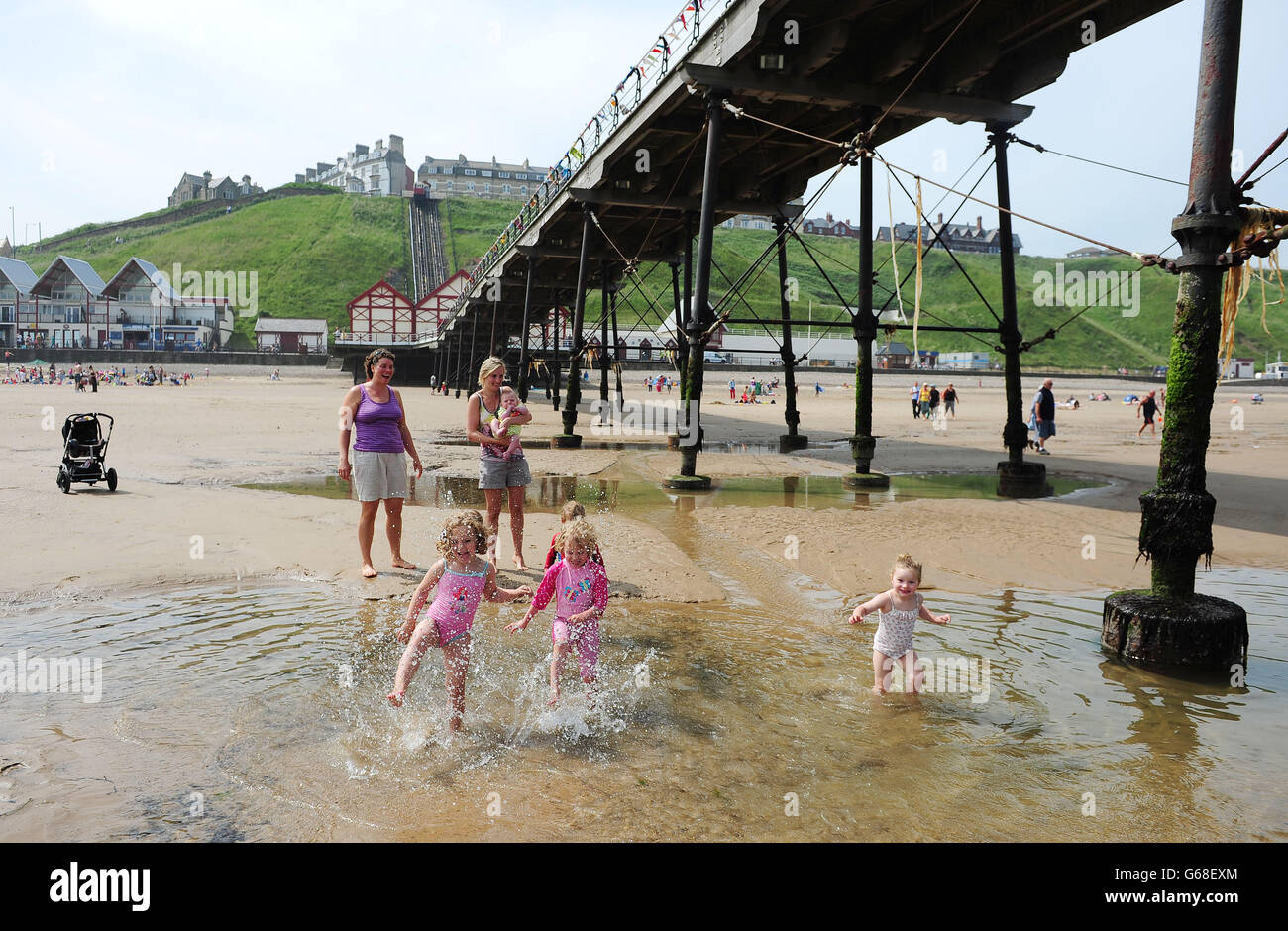 Summer Weather July 12 Stock Photo - Alamy
