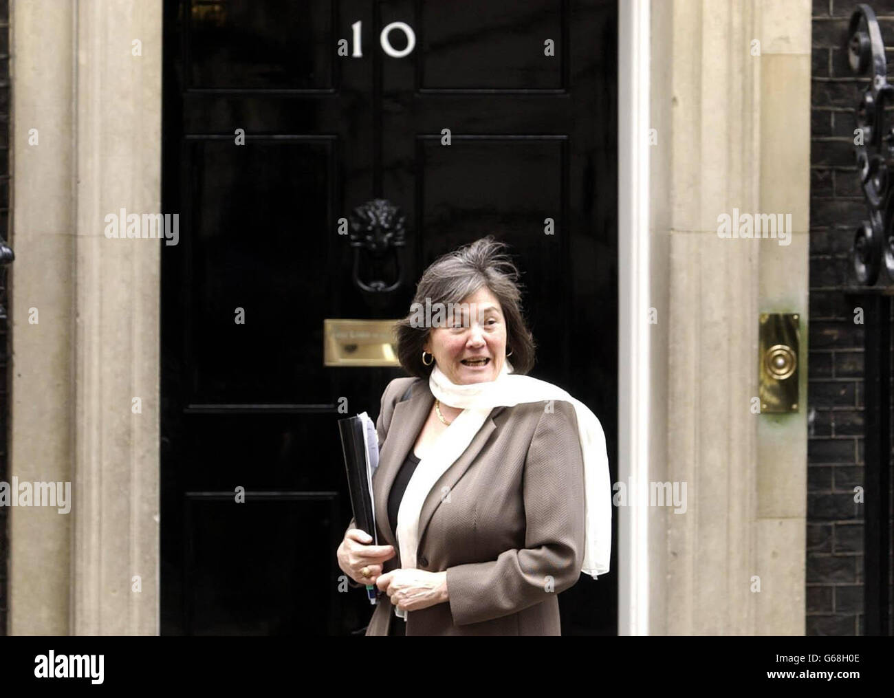 Claire short leaves downing street hi-res stock photography and images ...