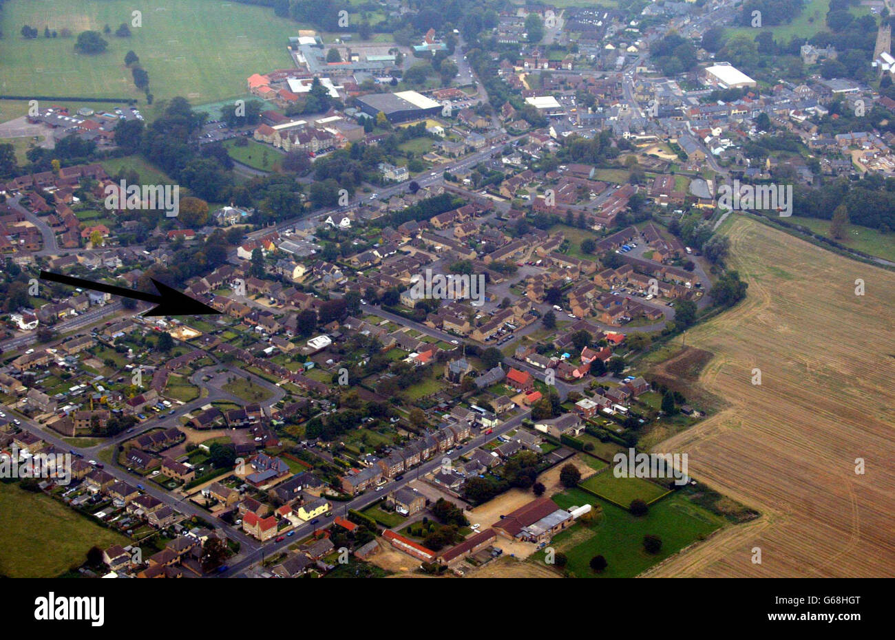 Soham aerial hi-res stock photography and images - Alamy