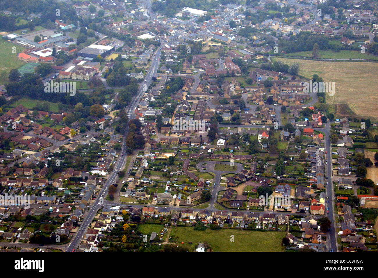 Soham aerial hi-res stock photography and images - Alamy