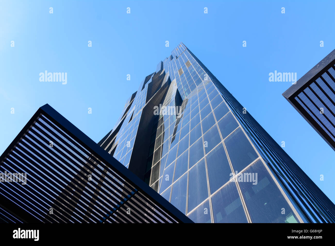 DC Tower 1 in Donaucity, Wien, Vienna, Austria, Wien, 22 Stock Photo ...