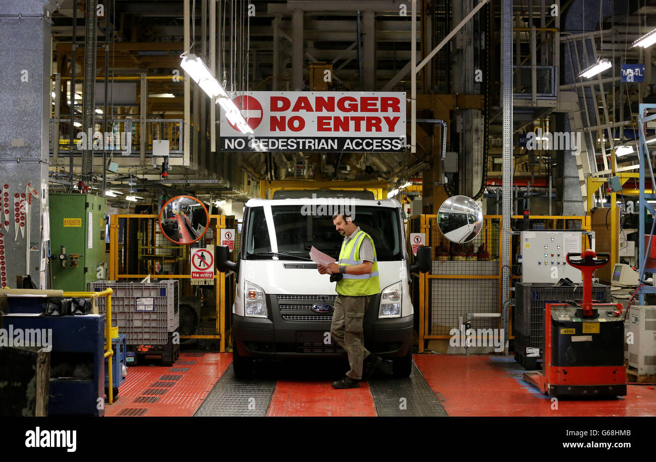 Ford plant to shut down Stock Photo - Alamy
