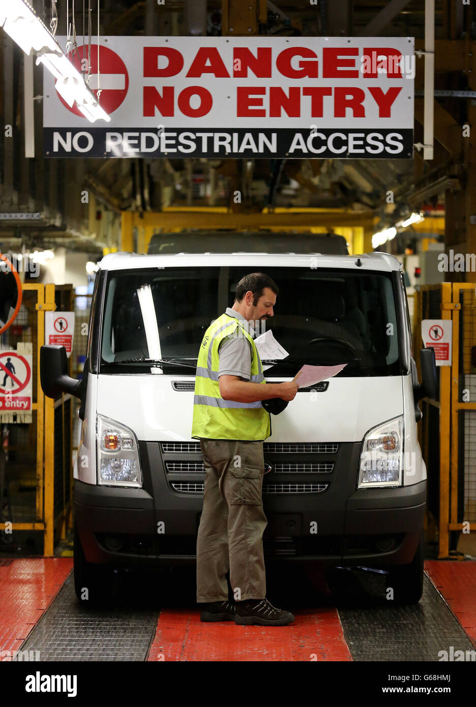 Ford plant to shut down Stock Photo - Alamy