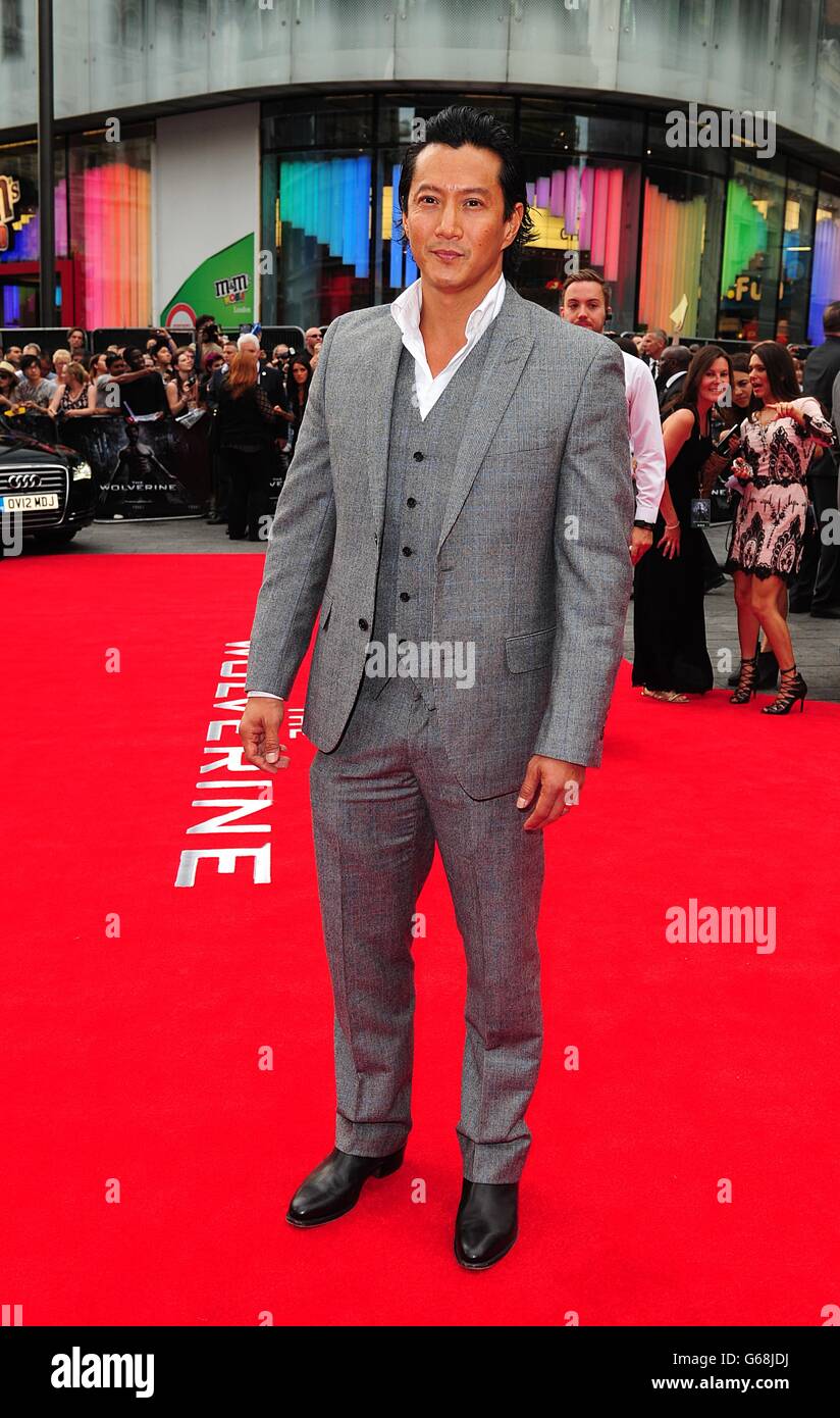 The Wolverine Premiere - London. Will Yun Lee arriving for the UK ...