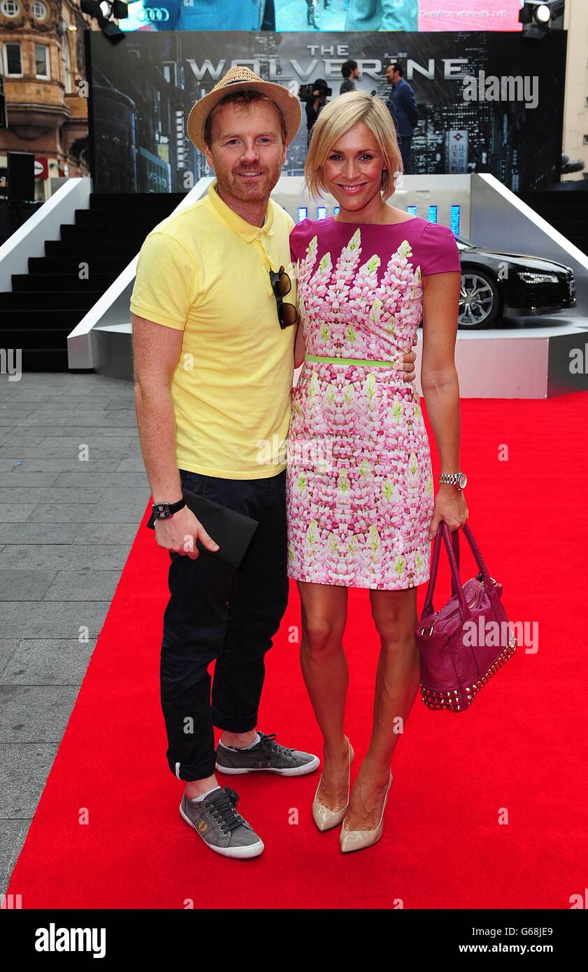 Jenni Falconer and James Midgley arriving for the UK Premiere of The ...