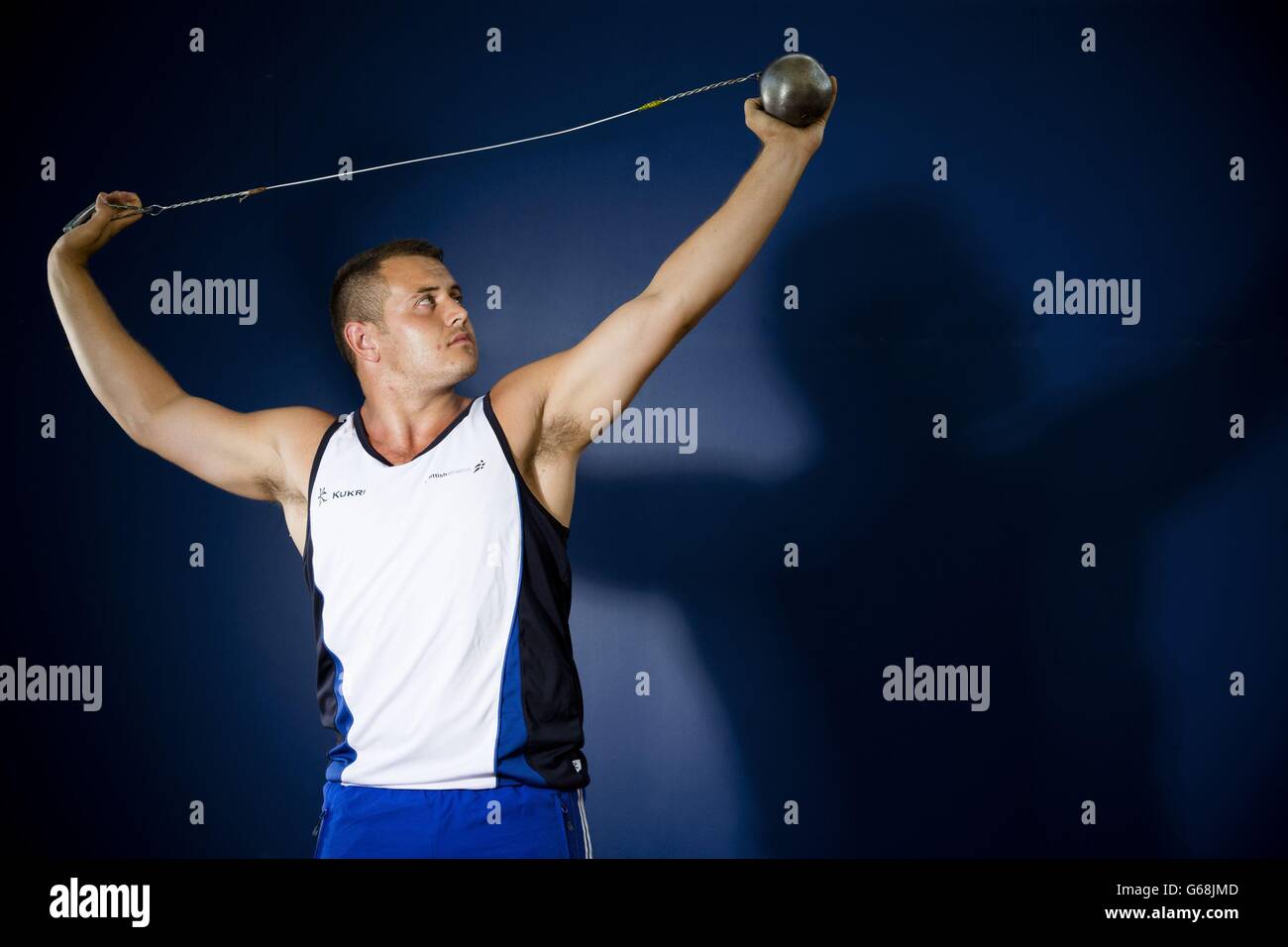 Hammer thrower Mark Dry. Highlands hammer thrower Mark Dry will have no ...