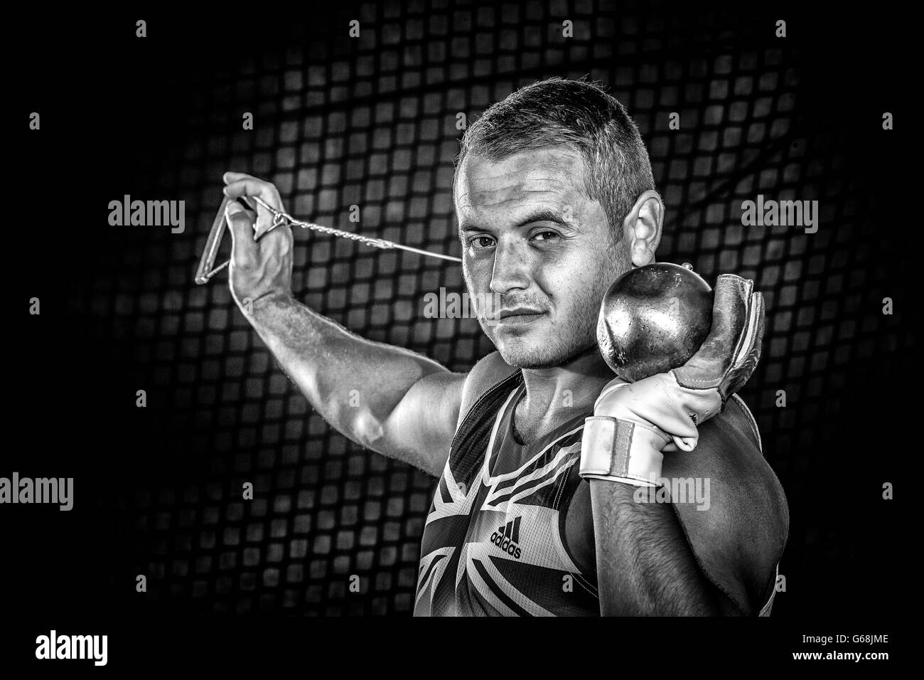 Hammer thrower Mark Dry. Highlands hammer thrower Mark Dry will have no ...