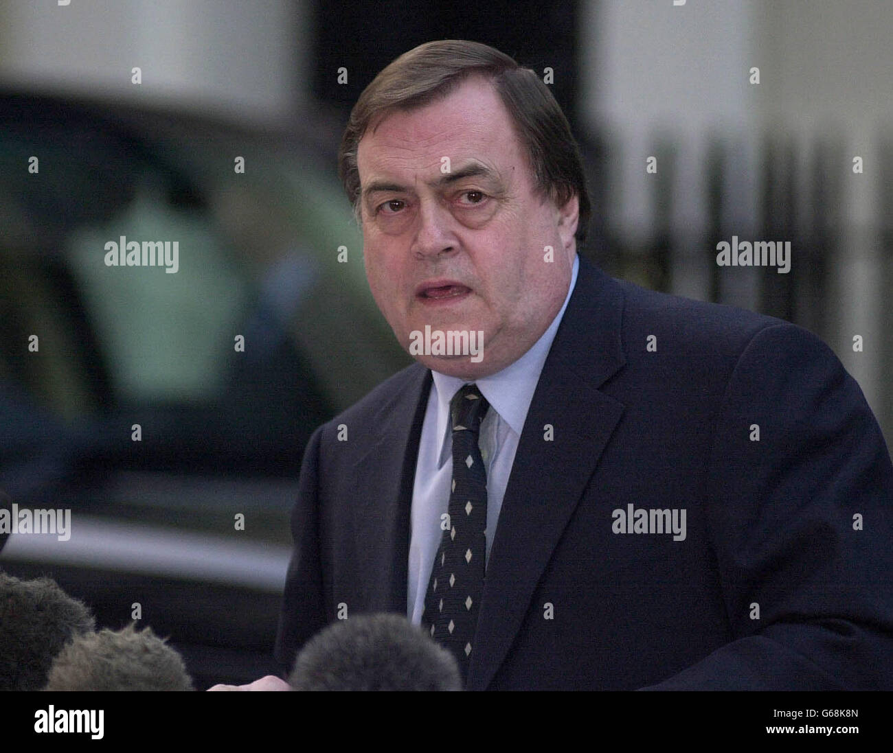 Deputy Prime Minister John Prescott Stock Photo - Alamy