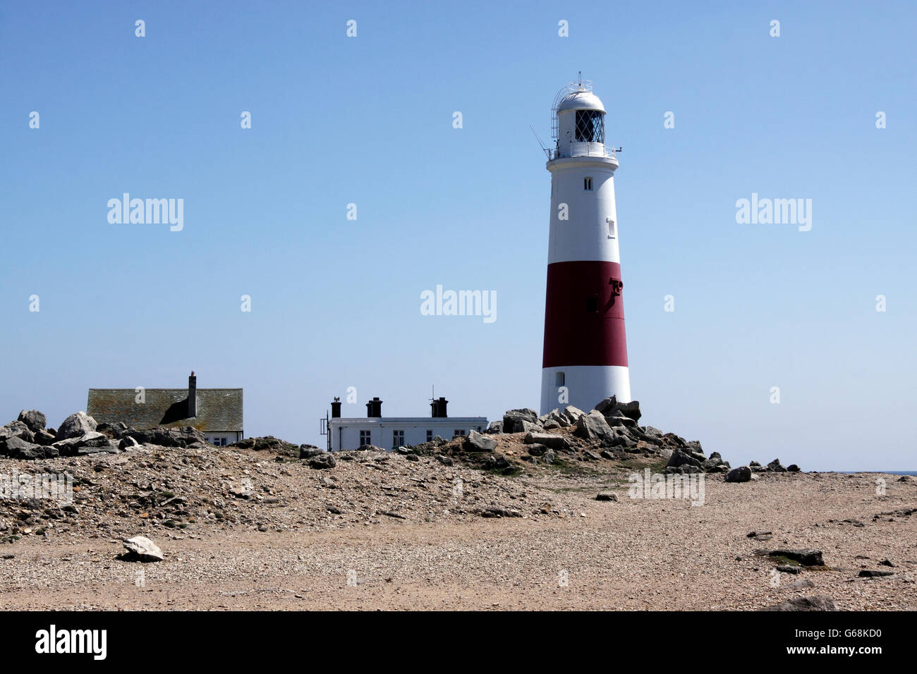 PORTLAND BILL LIGHTHOUSE DORSET UK Stock Photo - Alamy
