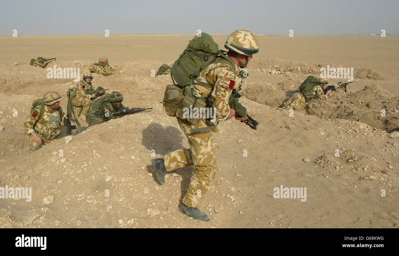British Forces in Kuwait Stock Photo - Alamy