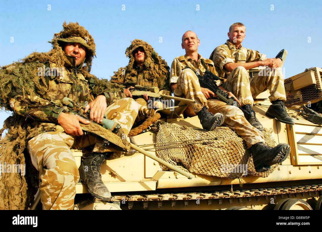British Forces in Kuwait Stock Photo - Alamy