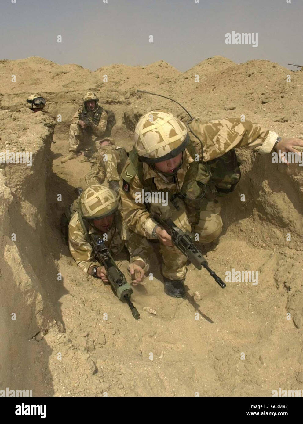 British Forces in Kuwait Stock Photo - Alamy