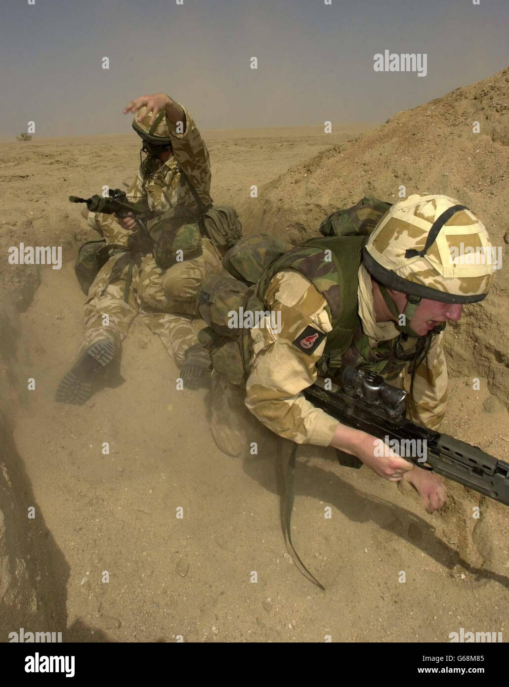 British Forces in Kuwait Stock Photo - Alamy