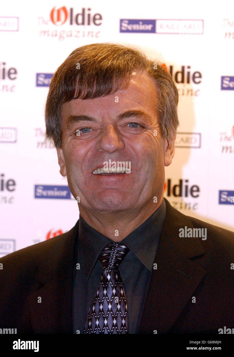 Former DJ Tony Blackburn arrives at the Oldie of the Year Awards at ...