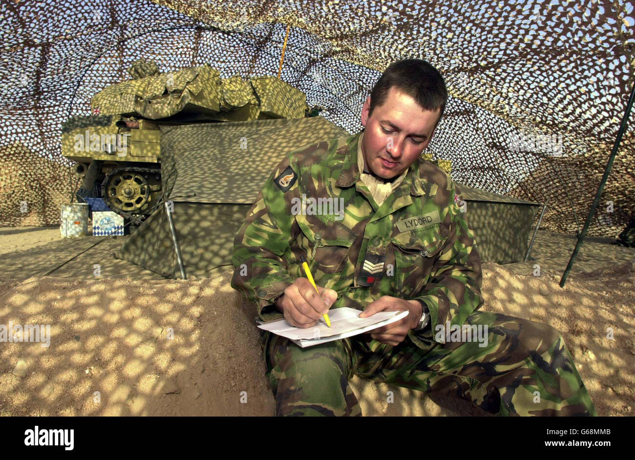 Sgt Pete Lydford, 33, from Weymouth, Recce Troop 2 RTR (Royal Tank ...