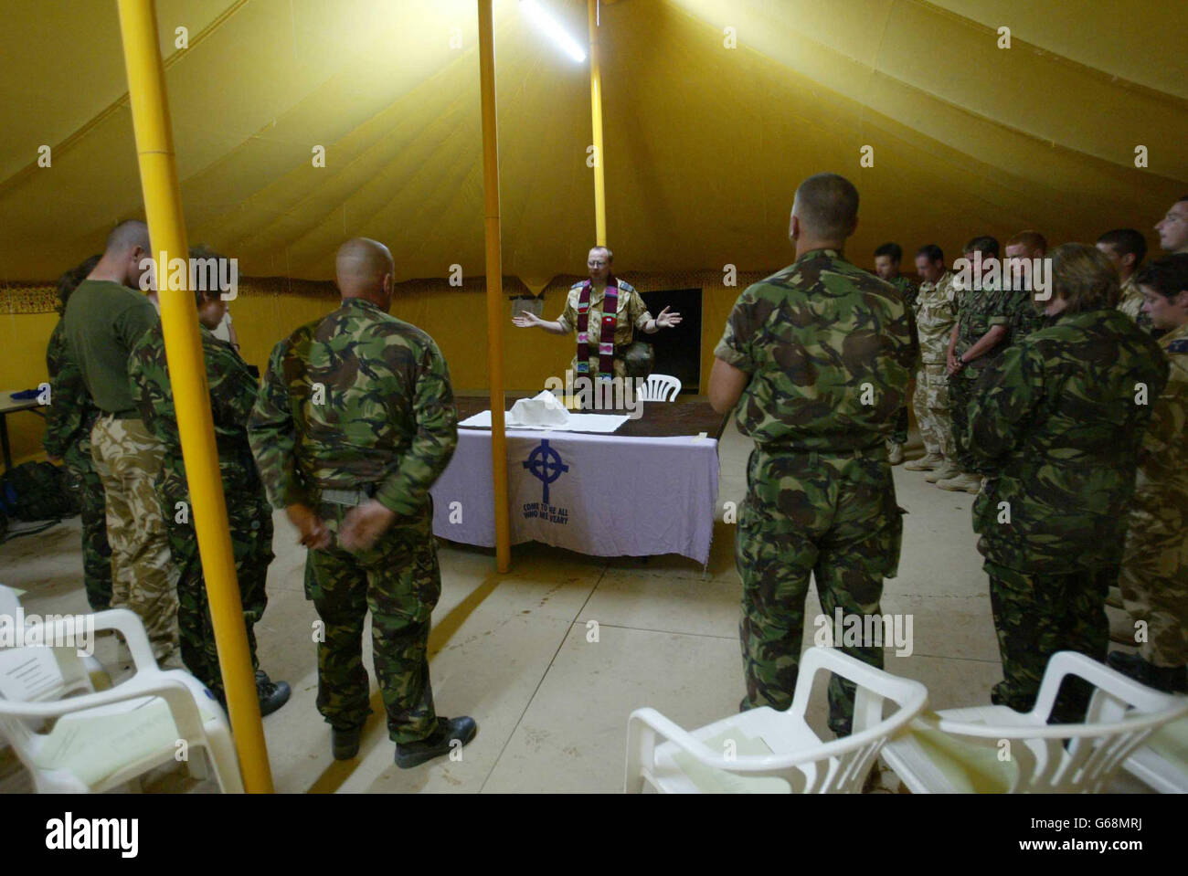 British Forces in Kuwait Stock Photo - Alamy