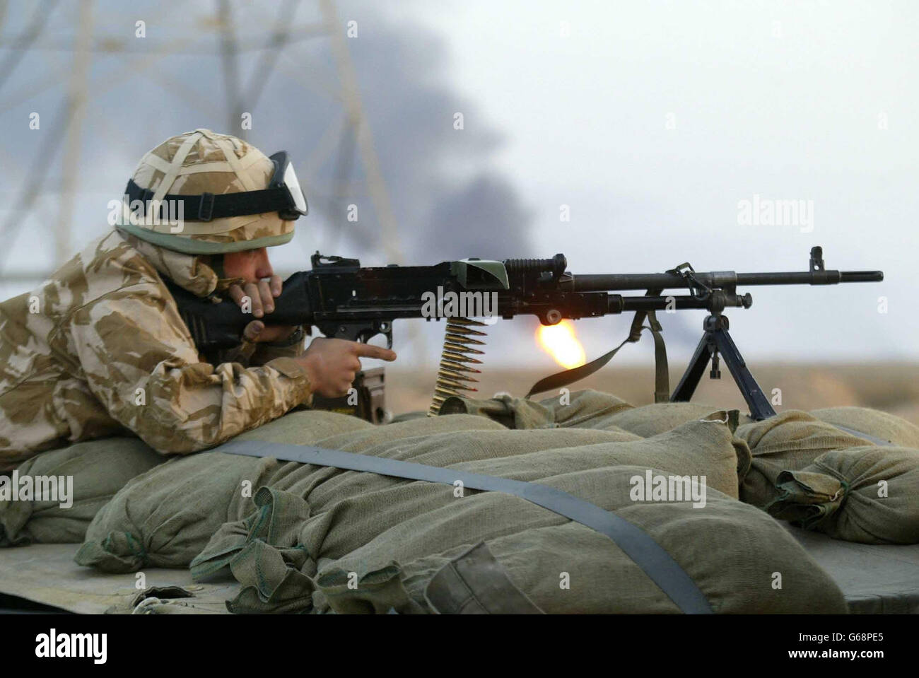 Iraq War 3 Regiment Army Air Corps Stock Photo - Alamy