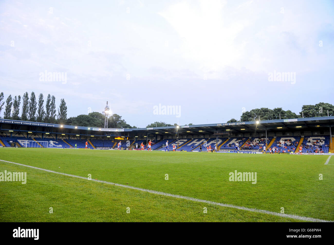 Soccer - Pre-Season Friendly - Bury v Blackpool - Gigg Lane Stadium ...