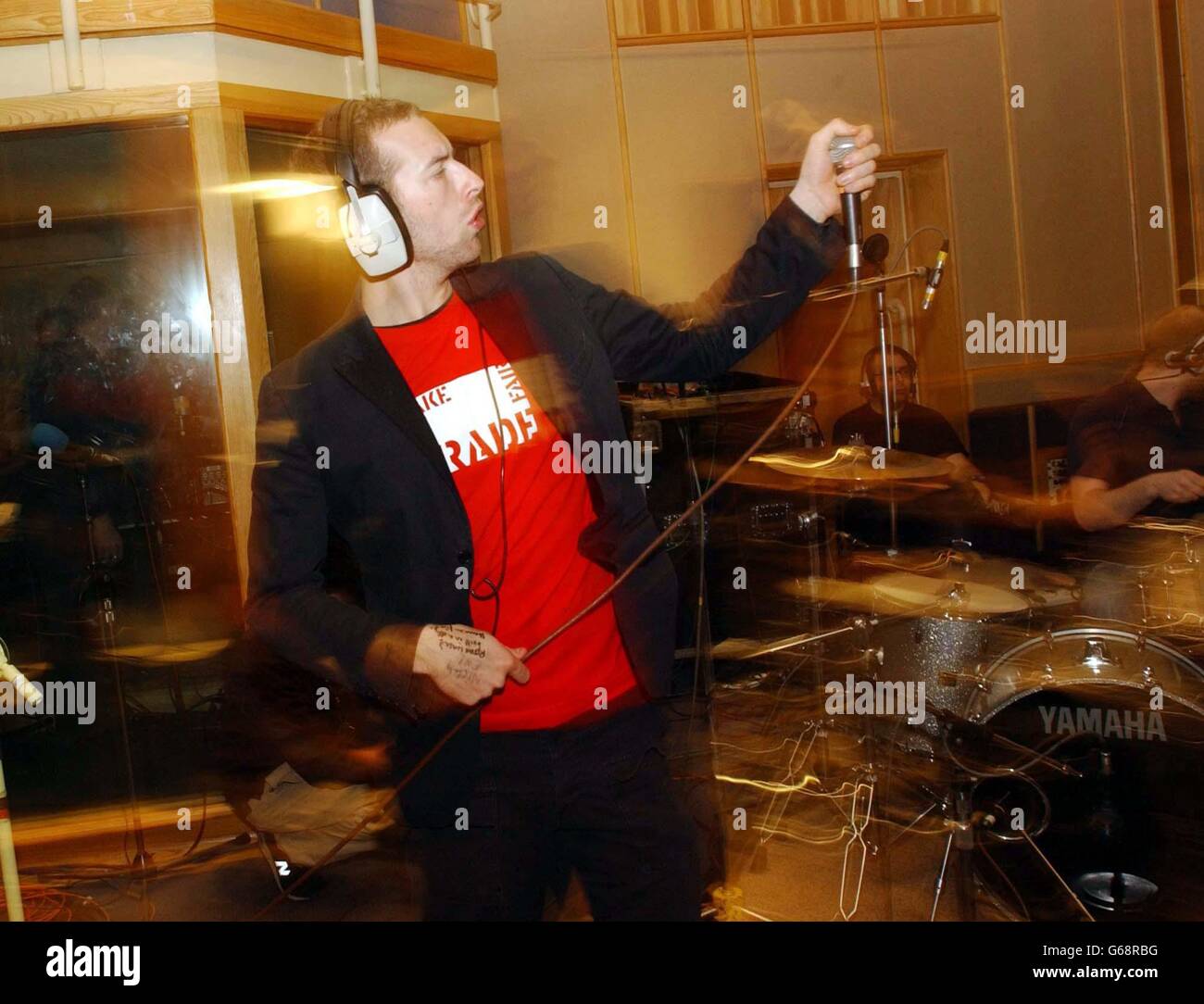 Coldplay - Mark & Lard Show Stock Photo - Alamy