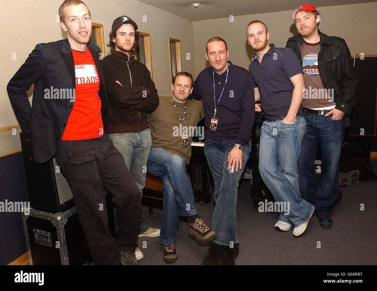 Coldplay - Mark & Lard Show Stock Photo - Alamy
