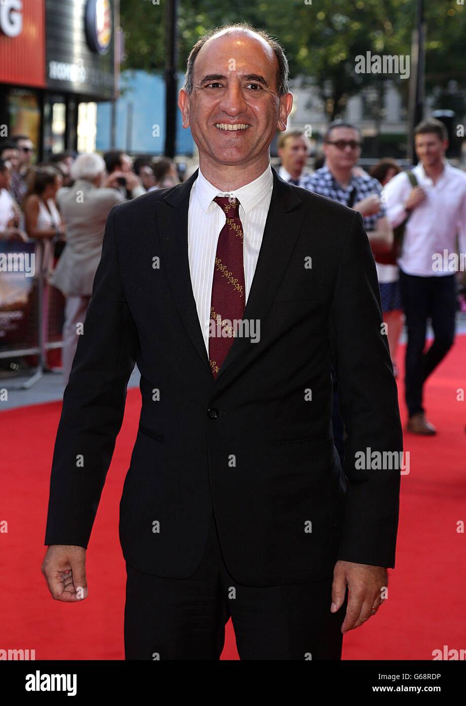 Alan Partridge: Alpha Papa Premiere - London Stock Photo - Alamy