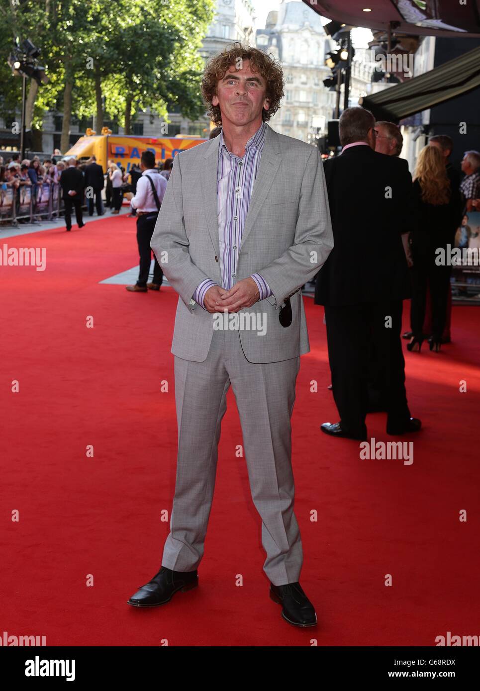 Director Declan Lowney arriving for the premiere of Alan Partridge ...