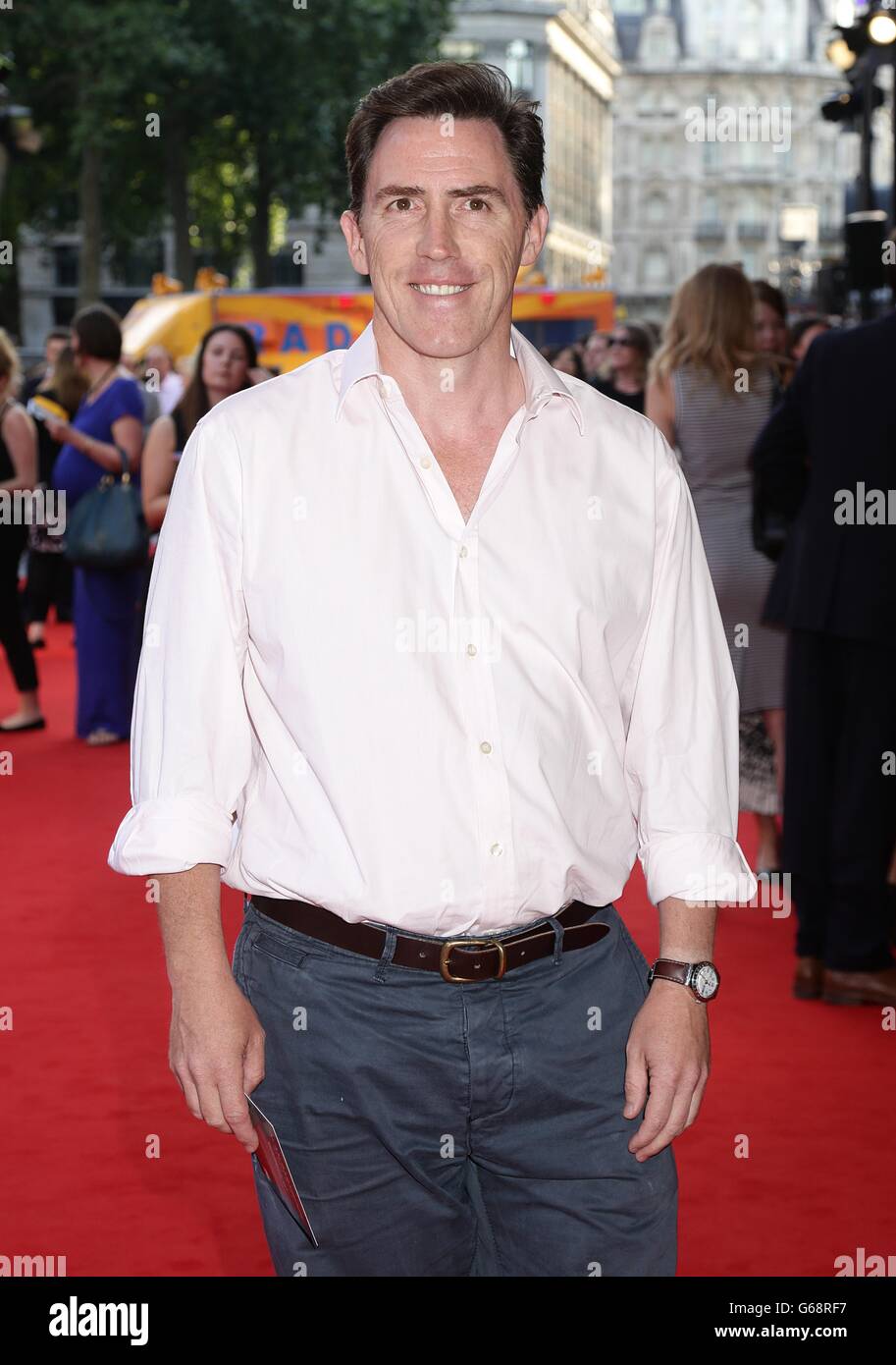 Alan Partridge: Alpha Papa Premiere - London Stock Photo - Alamy